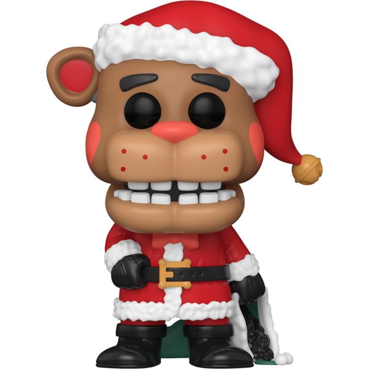 Funko Pop! Games: Five Nights at Freddy's - Santa Freddy Fazbear sold ...