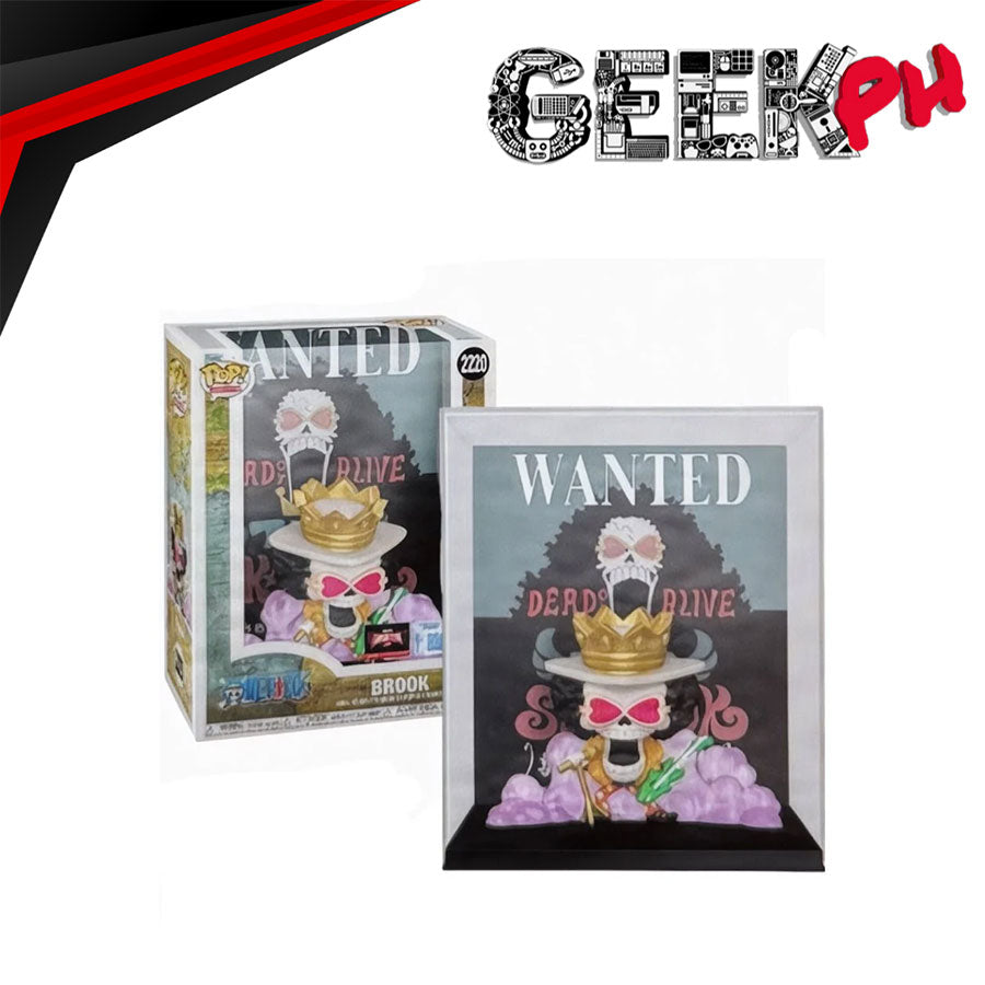 Funko POP One Piece - Brook Wanted Poster Exclusive sold by Geek PH ...