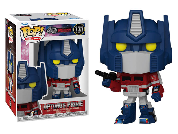Funko Pop! Retro Toys: Transformers Generation 1 - Optimus Prime sold ...