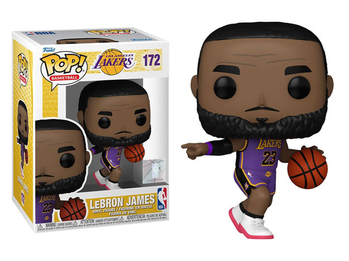 Funko Pop! NBA: Los Angeles Lakers LeBron James (Slam Dunk) sold by Ge ...