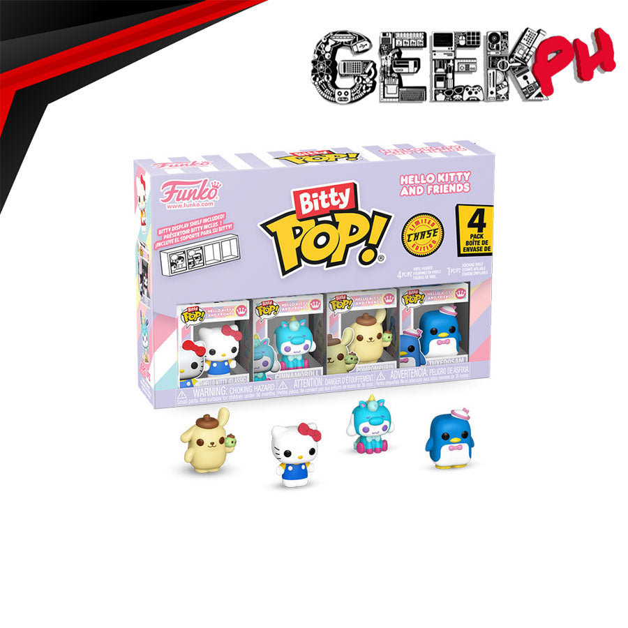 Funko Hello Kitty and Friends Bitty Pop! Series 4 Four-Pack - Hello Ki ...