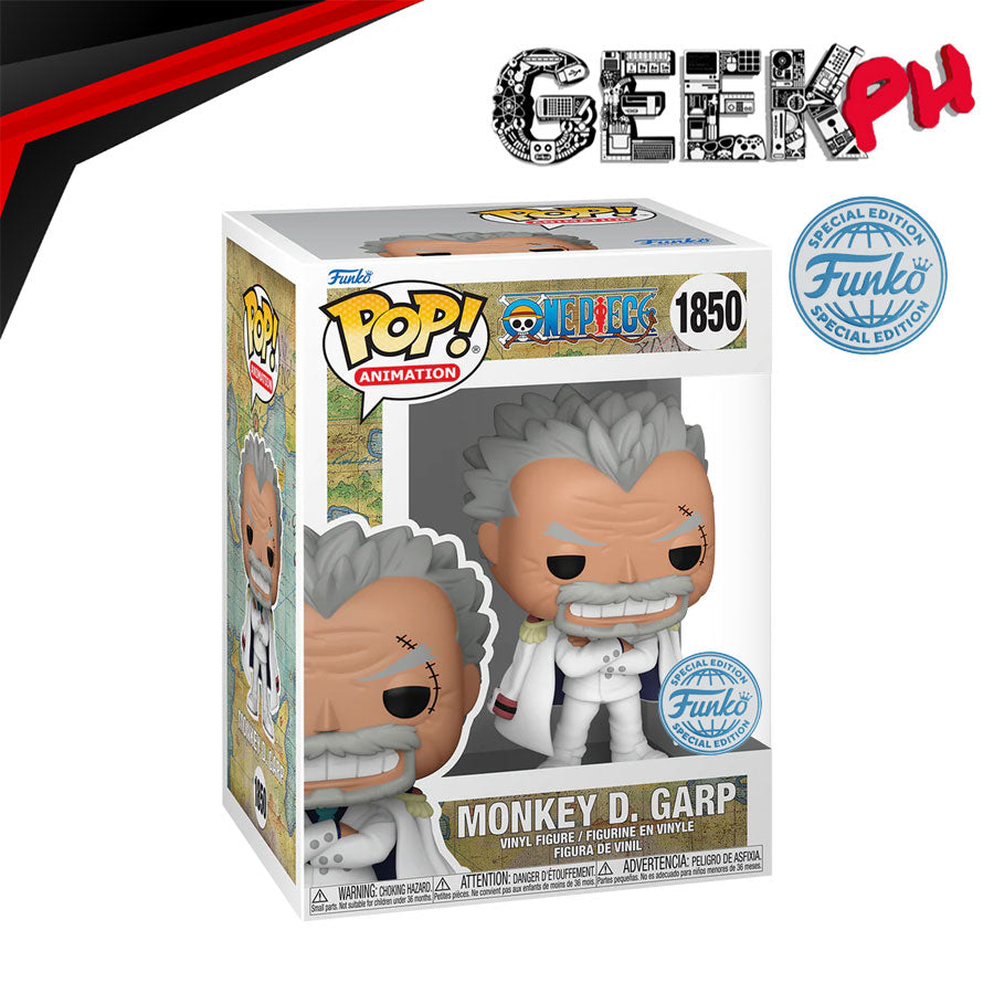 Funko POP Animation: One Piece - Monkey D Garp Special Edition Exclusi ...