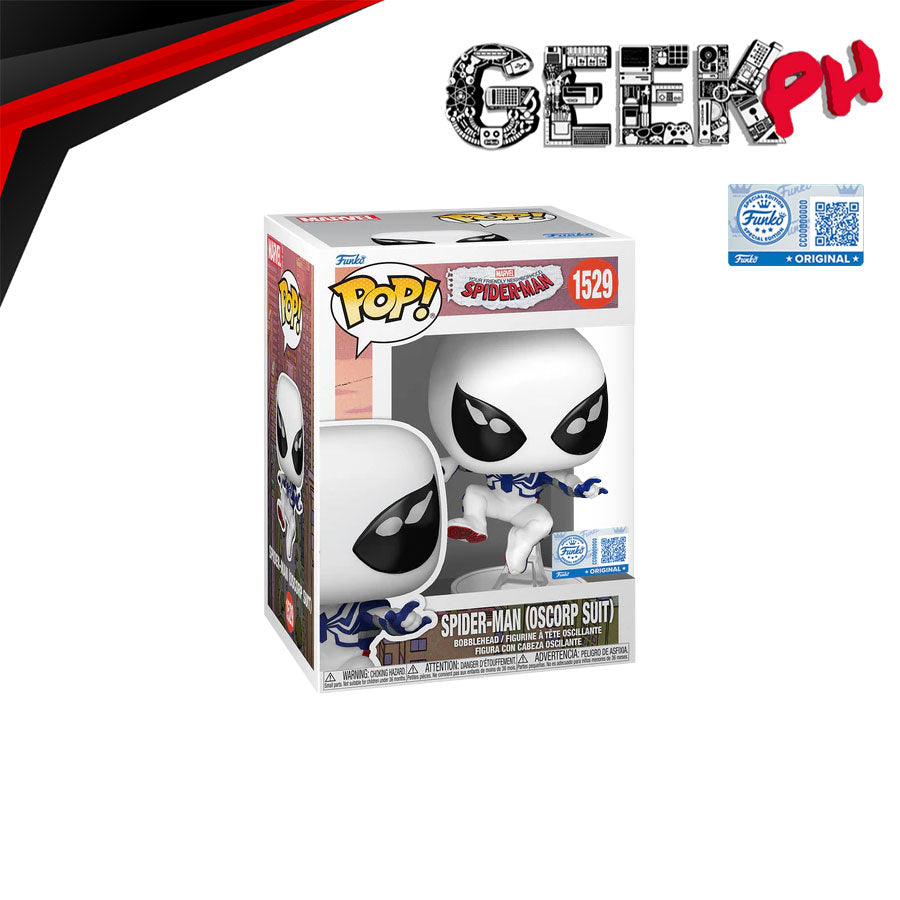 Funko POP! SPIDER-MAN (OSCORP SUIT) - YOUR FRIENDLY NEIGHBORHOOD SPIDE ...