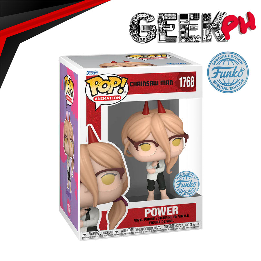 Funko Pop! Chainsaw Man - Power (Operation: Super-Smart) Special Editi ...