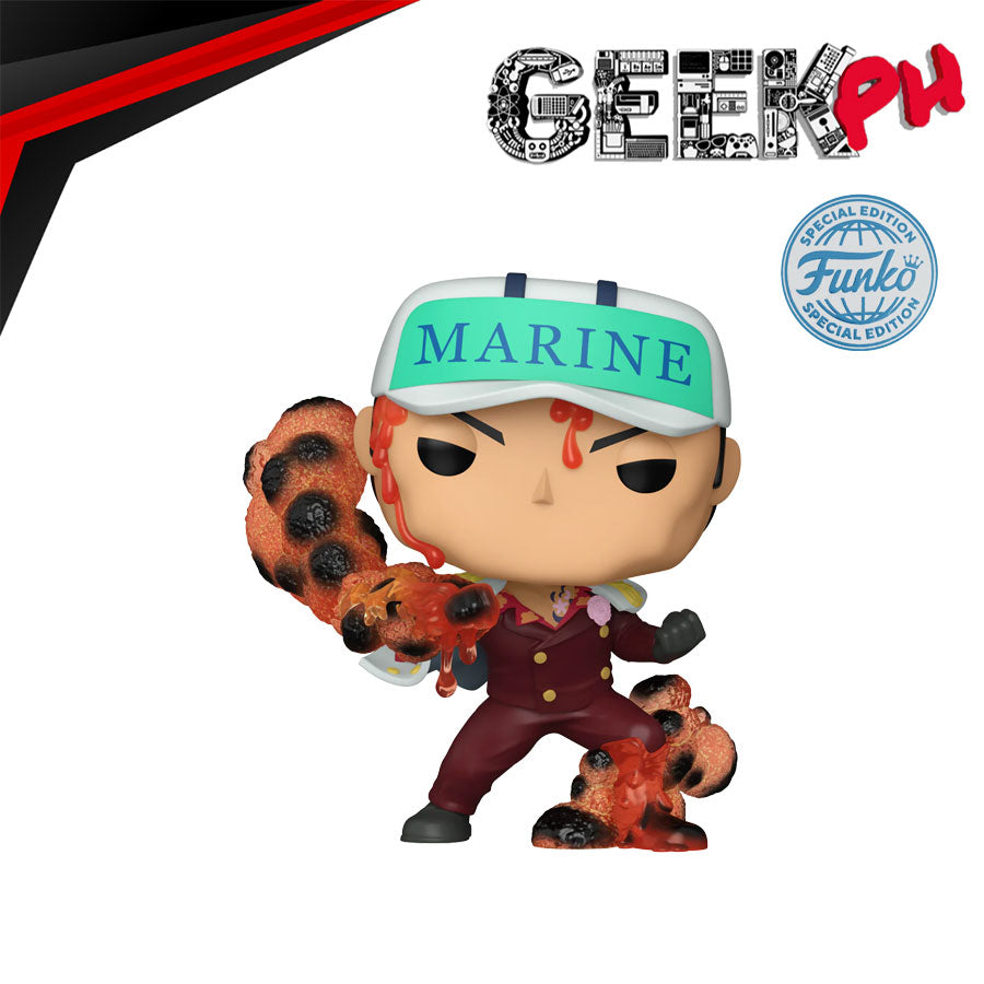 Funko Pop! Animation: One Piece - Sakazuki Special Edition Exclusive ...