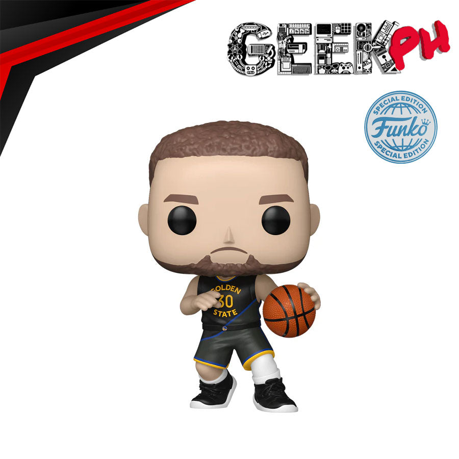 Funko POP NBA Warriors - Steph Curry 24-25 Statement Edition Special E ...