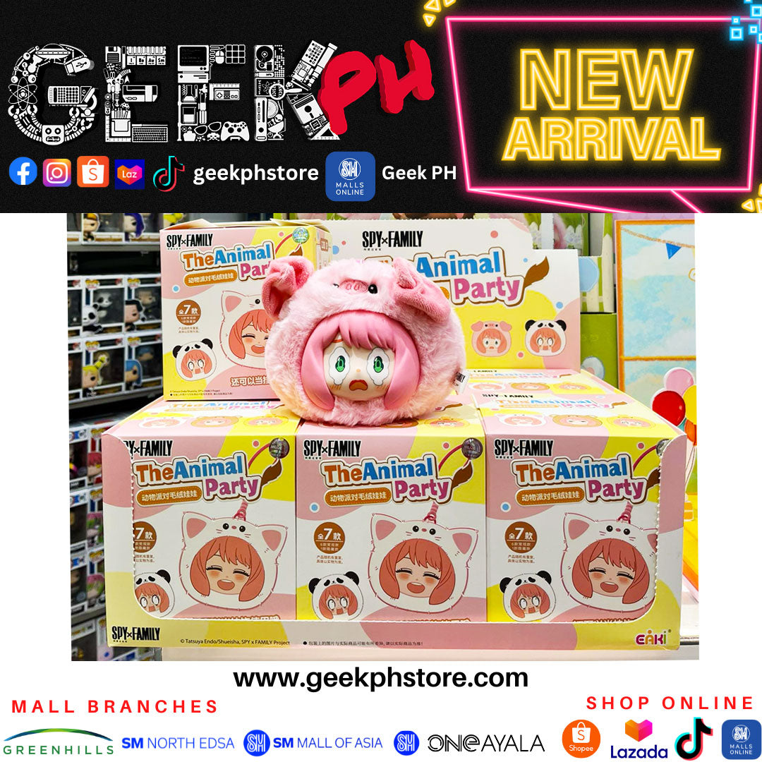 GJMJ-M0801 EAKI SPY PLAYING HOME ANIMAL PARTY PLUSH DOLL – GeekPH Store