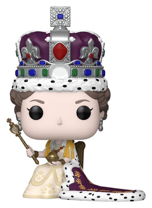 Funko POP Premium: QEII100th - Queen Elizabeth II (Corona) sold by Gee ...