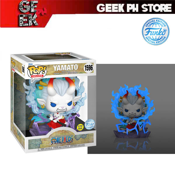 Funko Pop Deluxe One Piece Yamato Beast Man Form Glow-in-the-Dark Spec ...