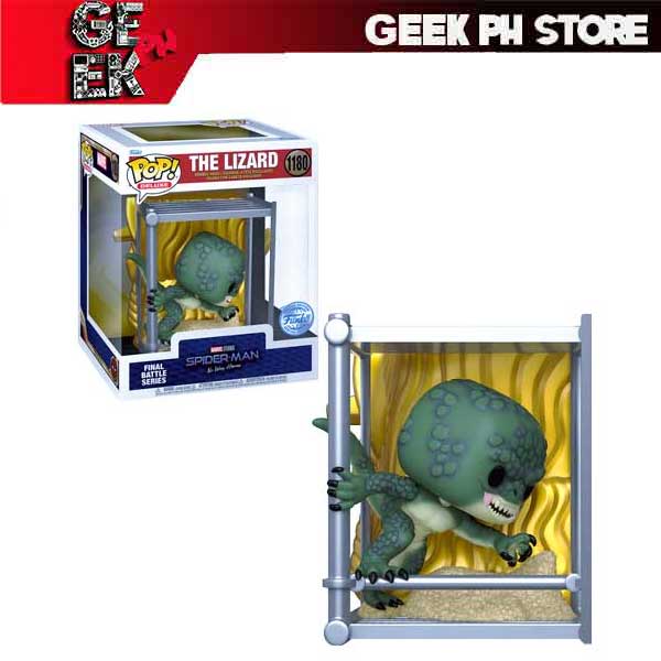 Funko POP! DELUXE THE LIZARD: FINAL BATTLE SERIES - SPIDER-MAN: NO WAY ...